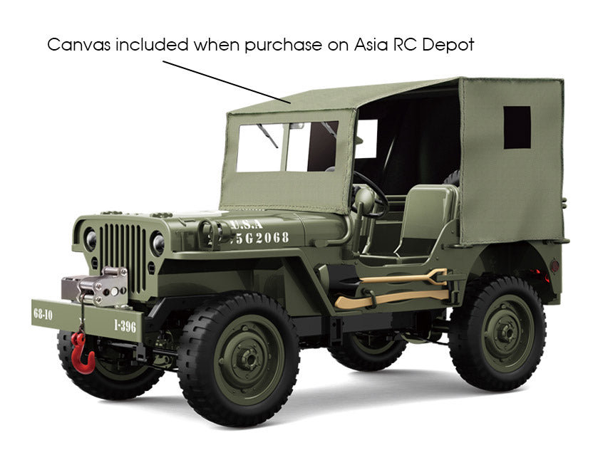 JJRC Army Jeep 1/10 – Asia RC Depot